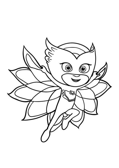 Desenhos De Pj Masks Para Imprimir E Colorir