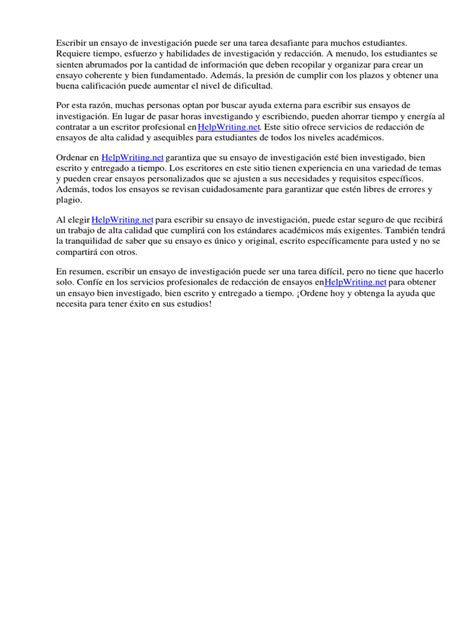 Ejemplos De Introducción De Ensayos De Investigación Pdf Metodología Science