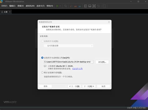 虚拟机安装linux（ubuntu24） ubuntu24安装教程 csdn博客