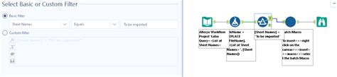 Importing An Excel File With Multiple Sheets Alteryx Community