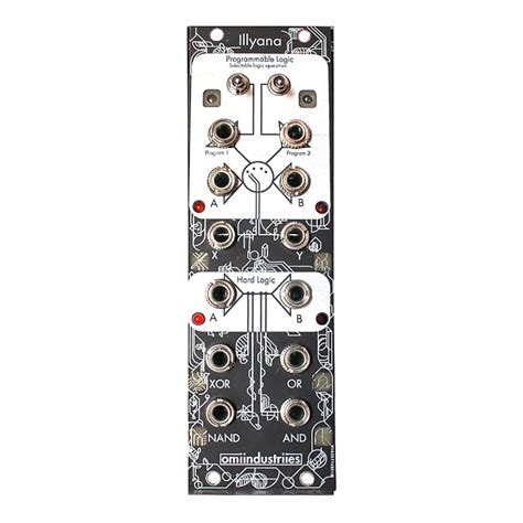 Omiindustriies Illyana Eurorack Dual Boolean Logic Module Reverb Uk