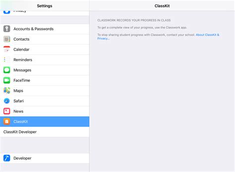New Screenshots Show Preferences Screen For Apple S Upcoming Classkit Framework To Mac