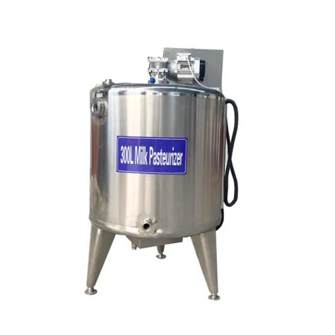 500l Batch Pasteurization Machine Milk Pasteurization Tank Pasteurizer And Dairy Machinery