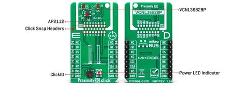 Mikroe 6243 Proximity 20 Click Mikroe Mouser