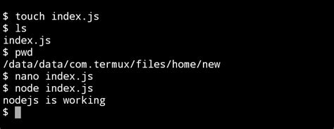 Setting Up A Nodejs Development Environment On Your Android Phone Web