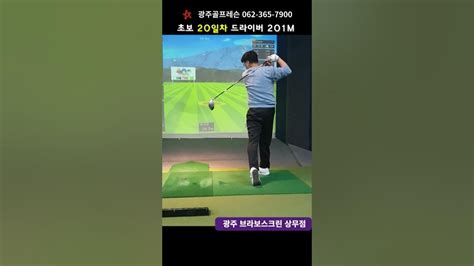 좌타 골프초보 레슨 20일만에 드라이버 비거리 200미터 날리기 Golf 골프레슨 골프 광주골프레슨 김진석 투어프로 김진석 Youtube