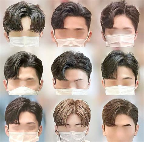 Two Block Korean Style Capelli Uomo Capelli Uomo Lunghi Sopra Capelli Lunghi Uomo