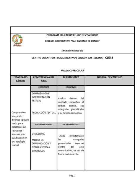 Clei 3 Comunicativo Pdf