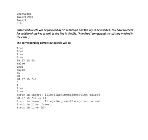 Solved Project Binary Search Trees With Lazy Deletion The Chegg