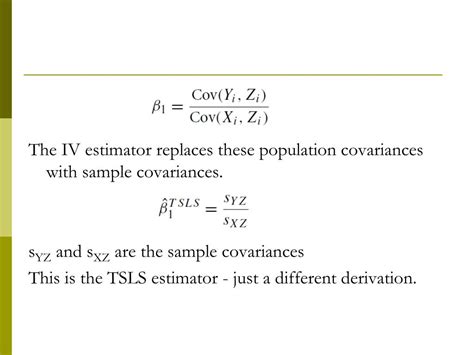 Ppt Instrumental Variables Regression Powerpoint Presentation Free