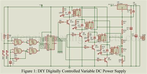 diy digitally controlled variable dc power supply 1 25v to 15 19v