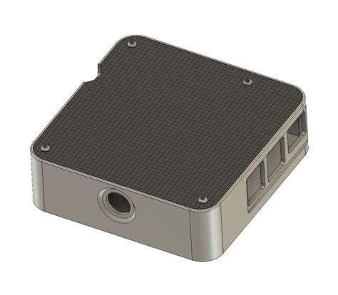 mcpi carbon fiber aluminum racing raspberry pi case