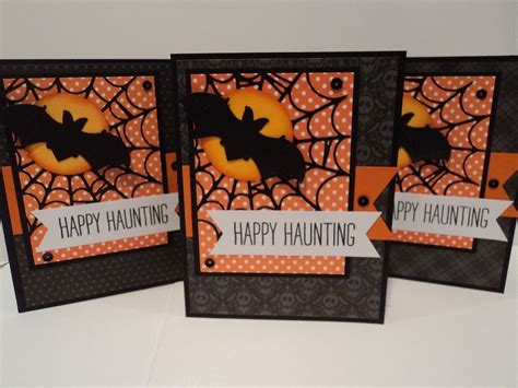 Homemade Halloween Cards With Bat Designs Halloween Cards Diy