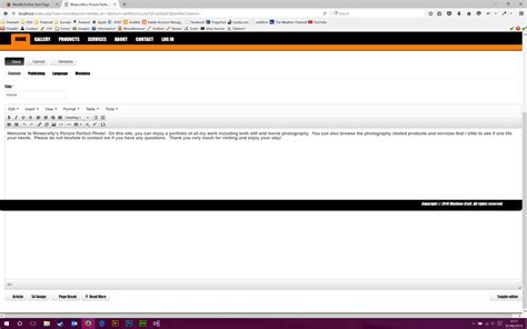 Footer In Custom Joomla Template Stack Overflow
