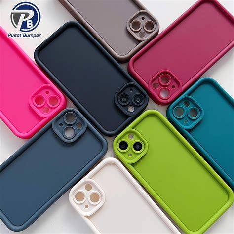 Jual SOFTCASE SILIKON CASE CASING MATTE ROSE ANTISHOCKPROOF WARNA PERMEN FOR REALME C67 C65 C51S