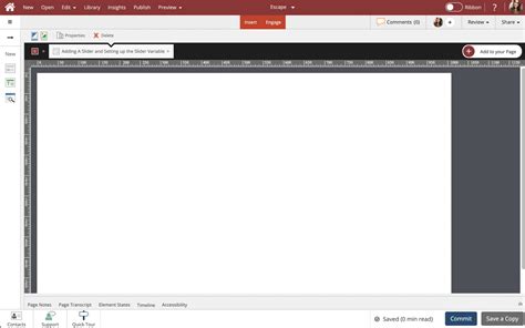Adding A Slider And Setting Up The Slider Variable