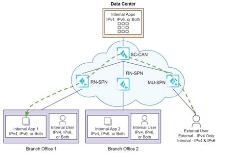 IPv Support For Private App Access
