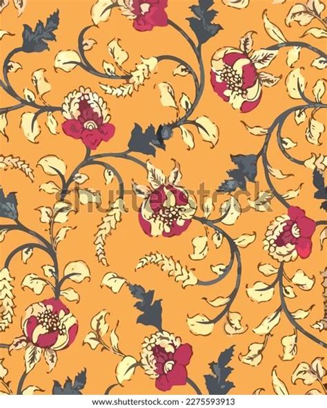 Abstract Floral Pattern Illustration