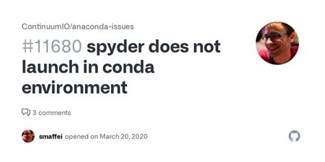 Spyder Does Not Launch In Conda Environment · Issue 11680