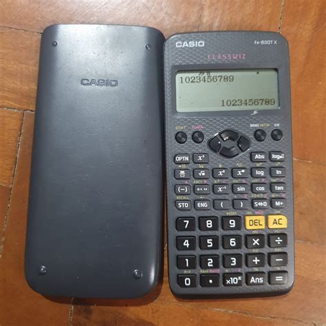 Casio Classwiz Fx 83gtx Scientific Calculator Hobbies And Toys Stationary And Craft Stationery