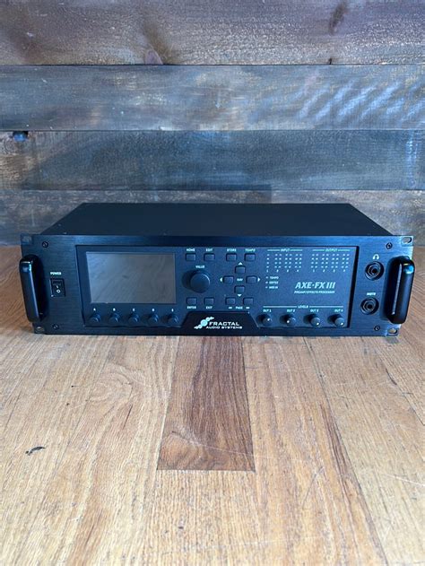 Used Fractal Audio Systems Axe Fx Iii Preamp Fx Processor