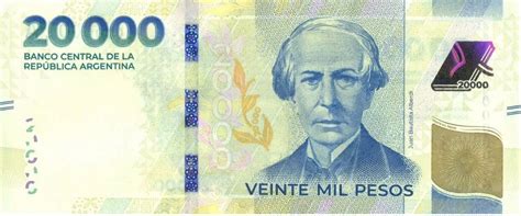 El Central Puso En Circulación El Nuevo Billete De 20 Mil Pesos