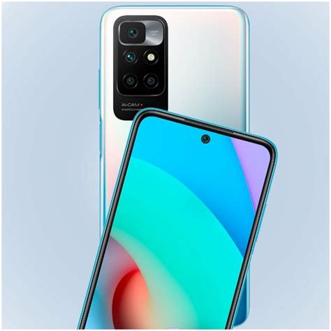 Купить Смартфон Xiaomi Redmi 10 2022 4/128Gb (NFC) RU (Цвет: Sea Blue ...