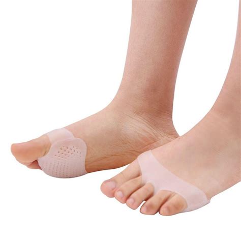 남자 여자 발바닥 충격 완화 실리콘 앞꿈치 통풍 패드