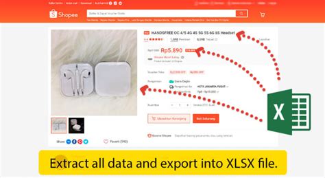 Scraping Product Shopee Marketplace By Doedheth Fiverr