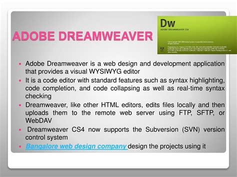 Ppt Web Designing Tools Powerpoint Presentation Free Download Id