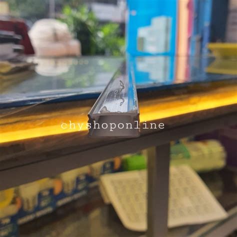 Jual Rell Aluminium Led Strip 2 Meter Diffuser Led Strip Aluminium 2 Meter Shopee Indonesia