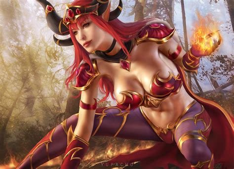 Alexstrasza Warcraft And More Drawn By Yupachu Danbooru