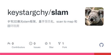 Github Keystargchyslam 手写2d激光slam框架，基于图优化，scan To Map 和回环检测