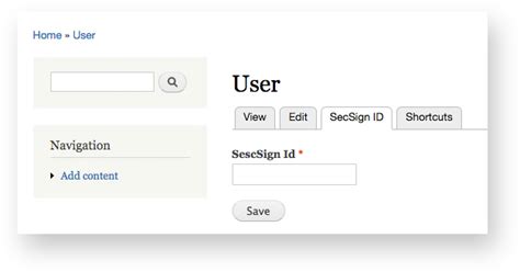 Drupal Two Factor Authentication Secsign 2fa