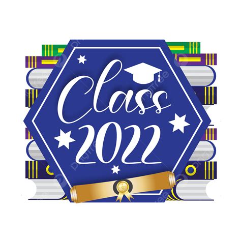Navy Blue Color Vector Png Images Class Of 2022 With Navy Blue Color And Crtificate Crtificate