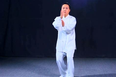 正雷太极书院陈氏太极拳老架一路陈斌老师教学第七十式：下步跨肱