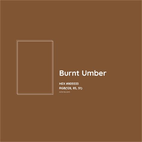 About Burnt Umber Color Meaning Codes Similar Colors And Paints