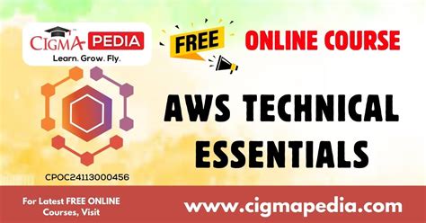 Aws Technical Essentials Free Online Course Cigma Pedia