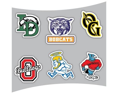 Custom Shape Buttons Ttc Trammell Company School Spirit Supplies