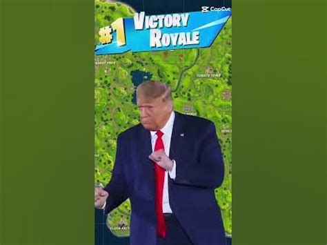 Donald Trump Victory Royale In Fortnite Youtube