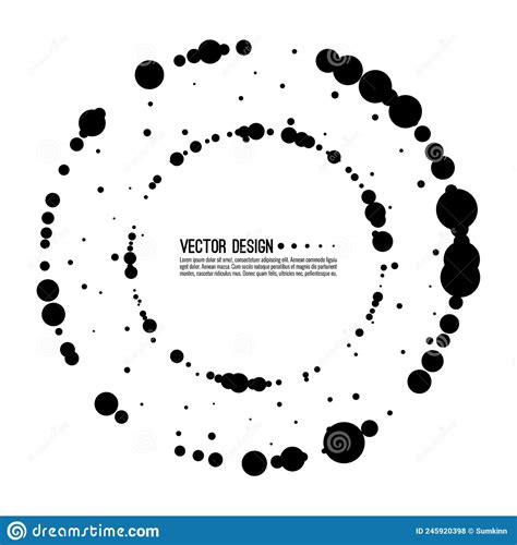 Vector Abstract Background Stock Vector Illustration Of Atom 245920398
