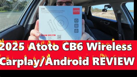 Atoto Cb6 Ai Best Carplay And Android Auto Wireless Adaptor Ever Youtube
