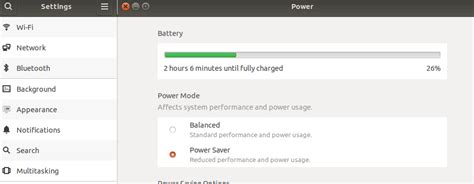 Power Savings And Performance Modes On Ubuntu System Ask Ubuntu