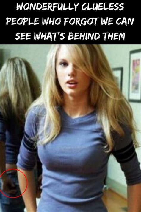 Wonderfully Clueless People Who Forgot We Can See Whats Behind Them Funny Moments Workout