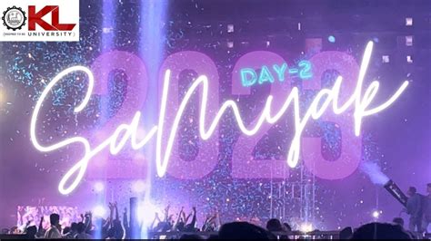 Kl University Samyak Day 2 Event Celebrations Like Dance Dj Night Kluniversity Youtube