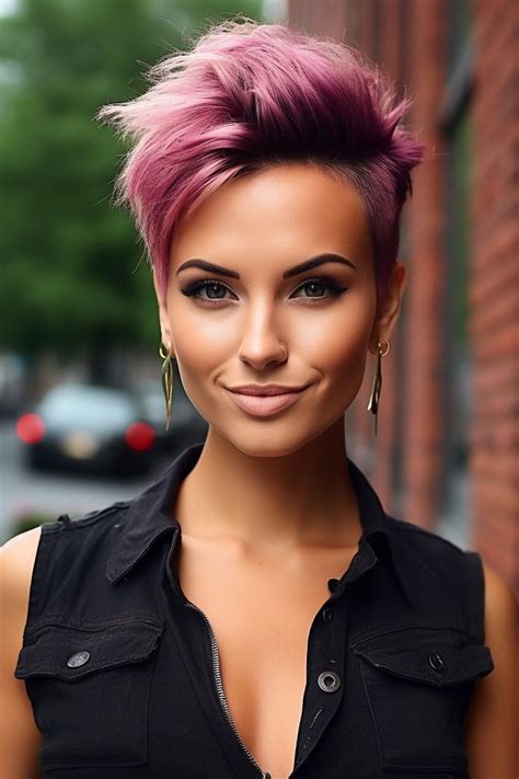 Pin By Stephanie Bluemke On Short Hair Pixie Cuts Short Punk Hair