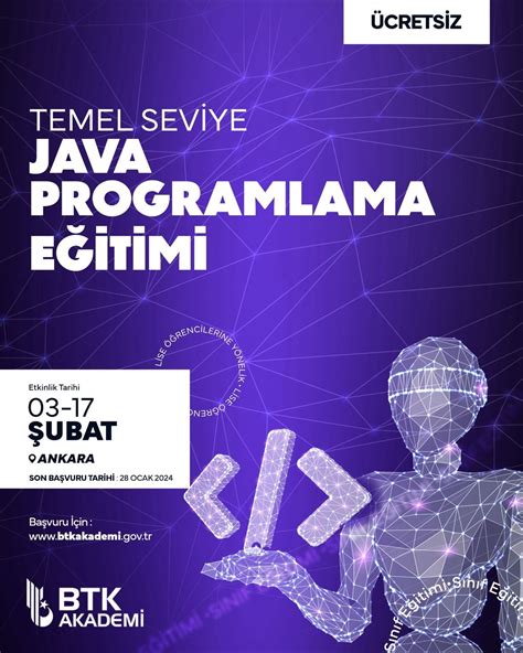 Btk Akademi Linkedin‘de 👨🏻‍💻👩‍💻btk Akademinin “temel Seviye Java