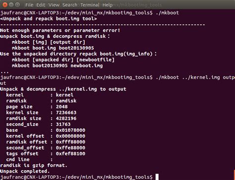 How To Extract Kernel Img With Mkboot Script Cnx Software