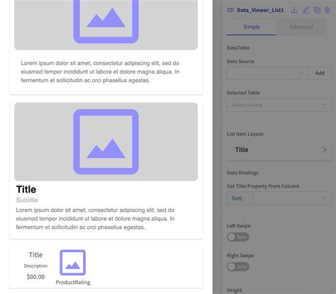 Custom Data Viewer Layout Thunkable Docs