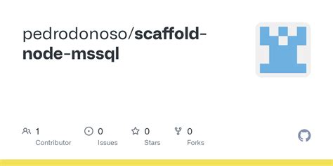 Github Pedrodonososcaffold Node Mssql